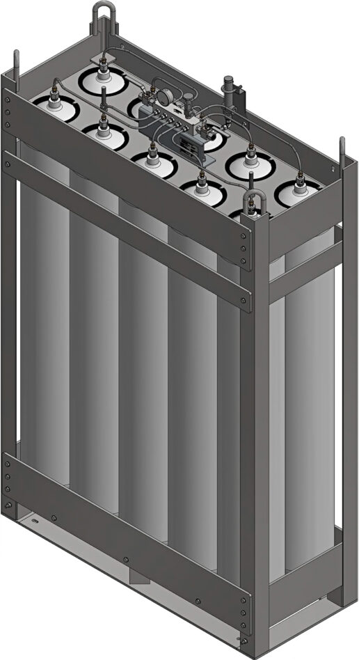 Air Storage Cylinder Lift Rack 800-330 - SeaComAir